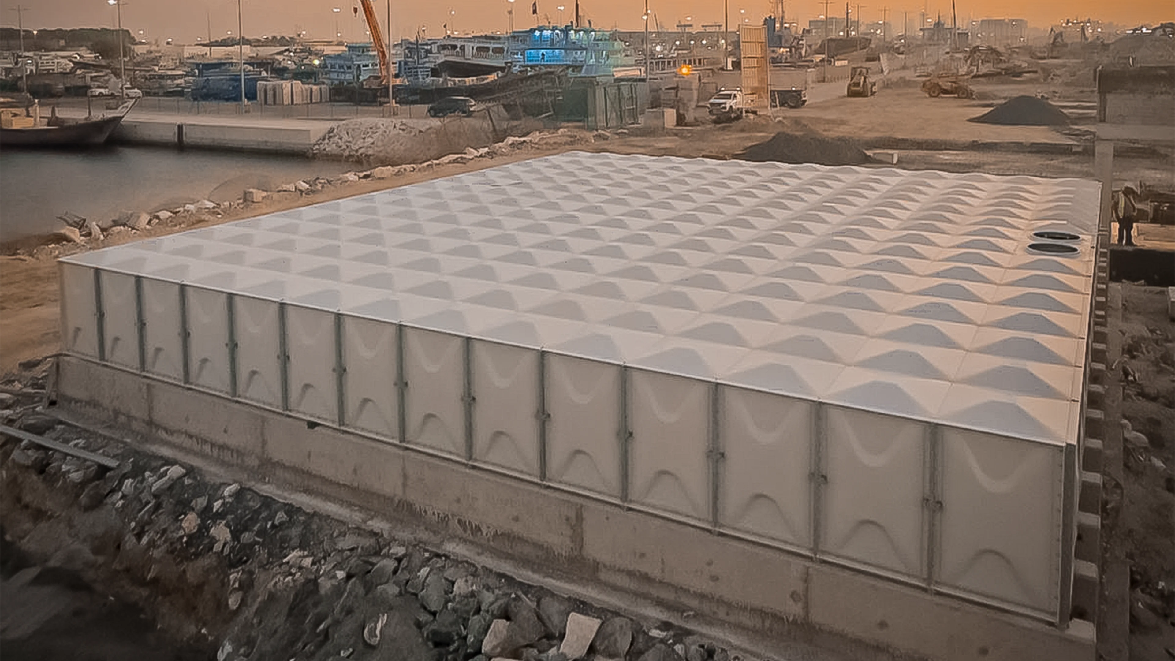 GRP Panel Water Tank Suppliers in UAE | ZISIF